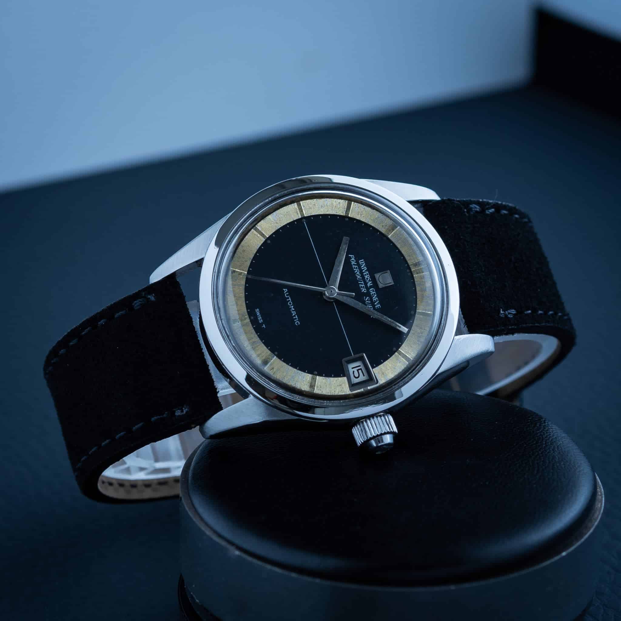 Universal Geneve Polerouter Super - 35,5mm - Watchurbia - The vintage ...