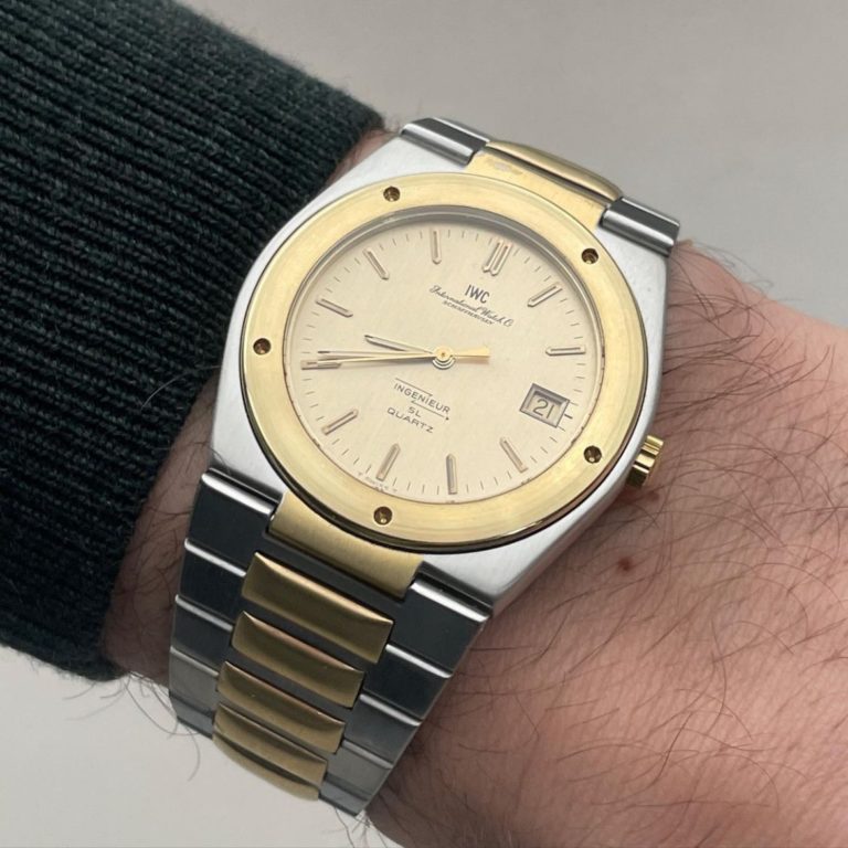 IWC INGENIEUR SL Jumbo 3303 - two tone 18k / SS - Watchurbia - The ...