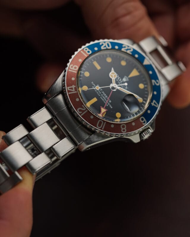 Rolex GMT-Master 1675 Pepsi Fat font - all red GMT hand - El Cornino ...