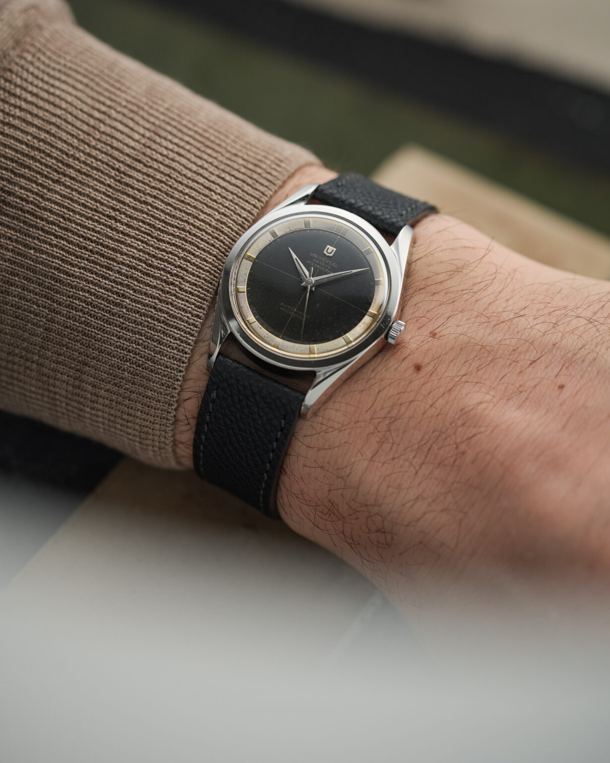 Universal Geneve Polerouter Radium - tropical 20357/4 - Gerald Genta ...