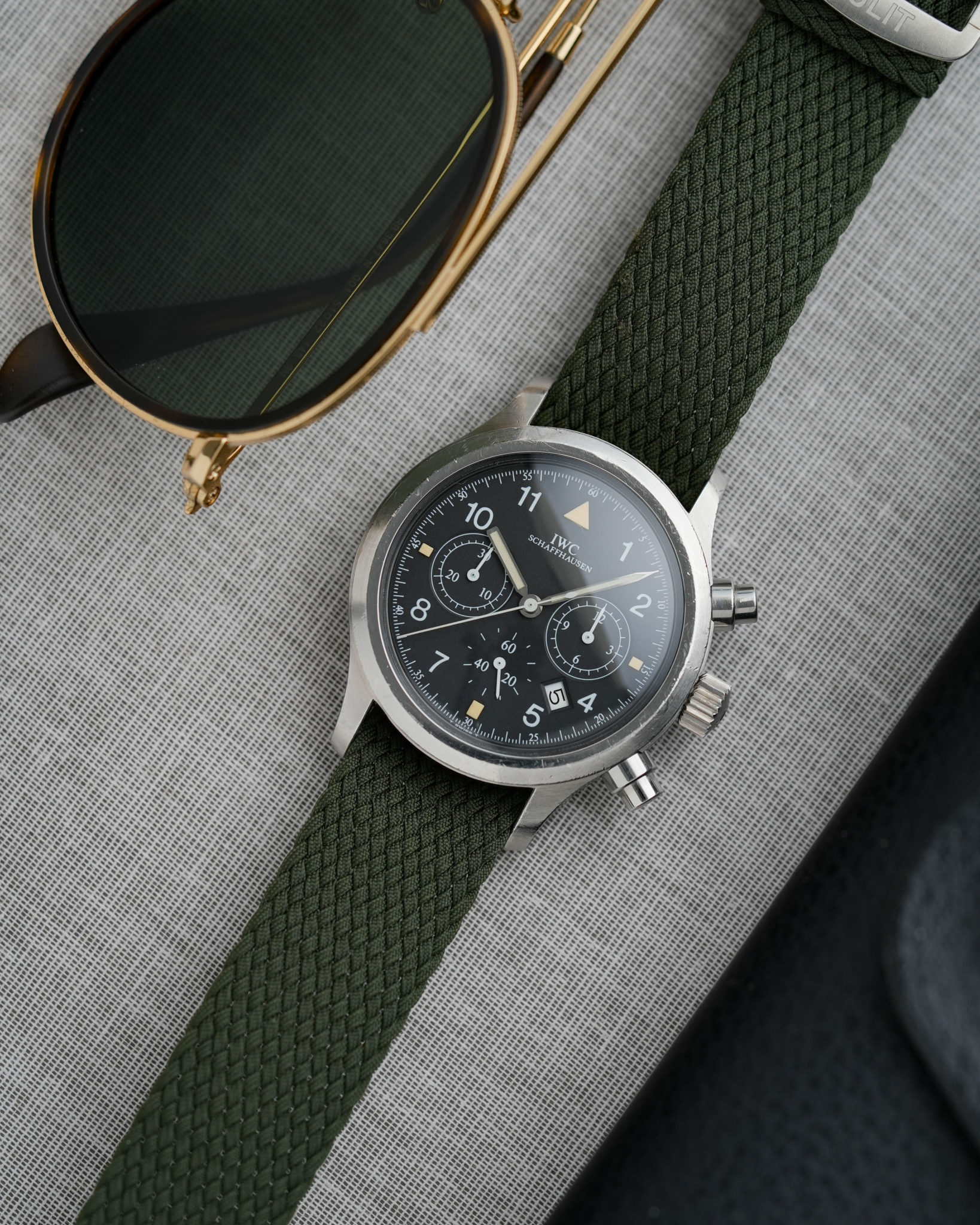 IWC Der Fliegerchronograph 3740 Plexi – WATCHURBIA – The Vintage Portfolio
